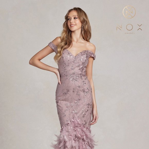 Nox | Dresses | New Mermaid Sleeveless Cutaway Shoulders Floor Length ...